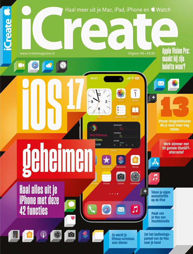 iCreate 156 - digitale editie (PDF) - MagazineShop